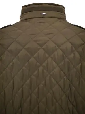 Herno Field Jacket With Diamond Quilting