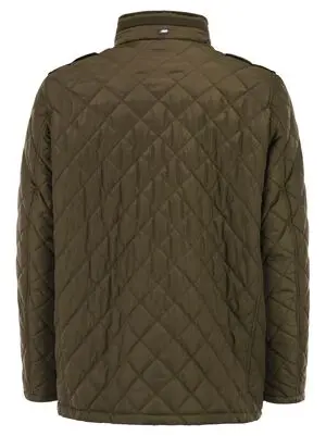 Herno Diamond Quilted Field Jacket - Multicolor