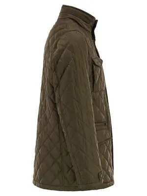 Herno Diamond Quilted Field Jacket - Multicolor