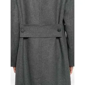 Victoria Beckham Double-breasted Wool Coat - Gray