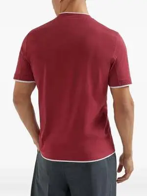 Brunello Cucinelli T-shirt With Faux-layering