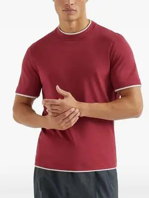 Brunello Cucinelli T-shirt With Faux-layering