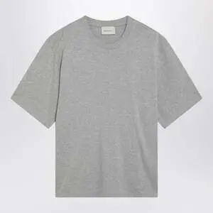 AMI Paris Grey De Coeur T-shirt - Gray
