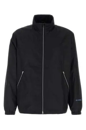 JIL SANDER Midnight Polyester Jacket - Blue