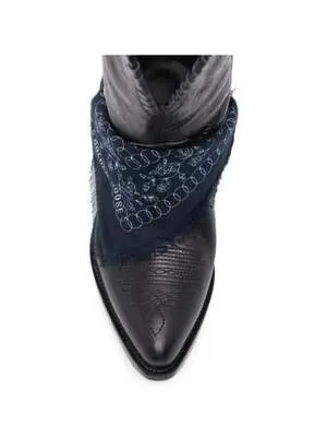 GOLDEN GOOSE Wish Star Leather Boots