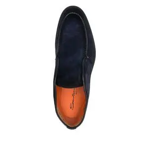 Santoni Suede Loafers - Blue