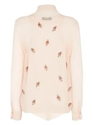 Fendi Silk Georgette Top