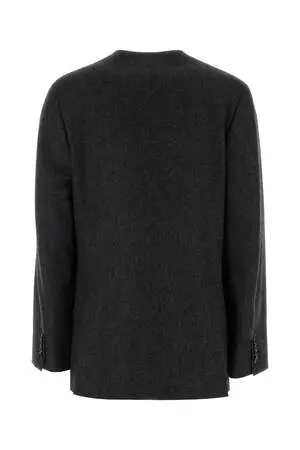 JIL SANDER Charcoal Wool Blazer