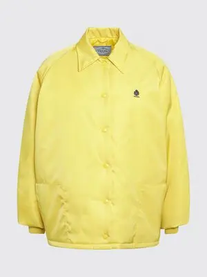 Prada Re-nylon Logo Overshirt - Yellow