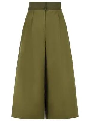 Zimmermann Cotton Culotte Pants - Green