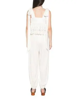 Chloé Cotton Crop Top - Multicolor