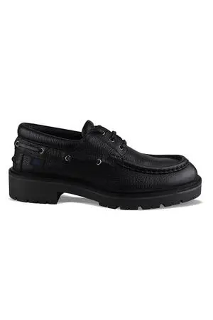 Burberry Raft Boat Shoes - Black