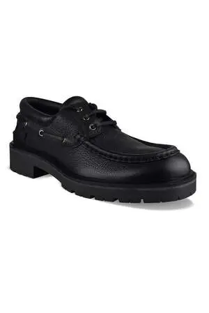 Burberry Calf Leather Boat Shoes