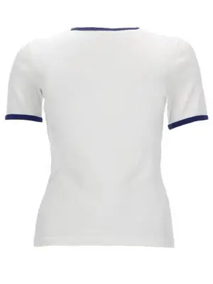 COURREGES Logo T-shirt - White