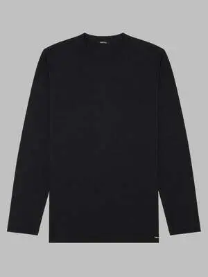 TOM FORD T-shirt A Manica Lunga - Black