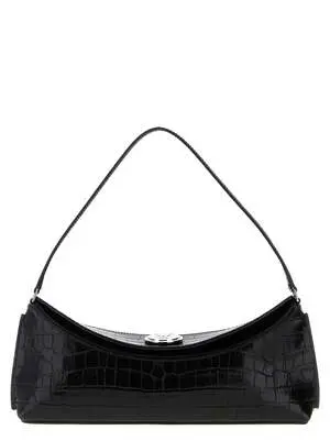 Jacquemus La Pochette Ovalo Shoulder Bag - Black