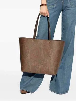 Etro Paisley Print Tote Bag