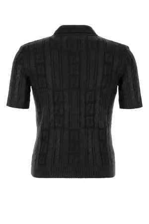 Fendi Wool Polo Shirt