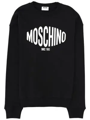 Moschino Sweatshirt With Logo - Black