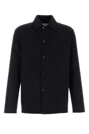 JIL SANDER Midnight Wool Blend Shirt