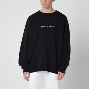 Off-White Script Arrow Diagonal Skate Sweatshirt - Black