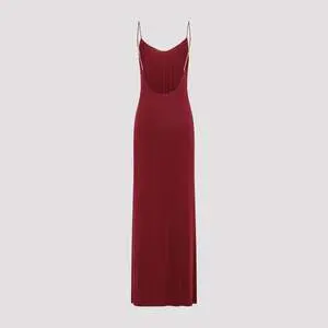 Saint Laurent Saint Lauren Long Dress - Red