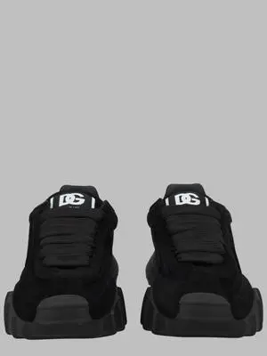Dolce & Gabbana DOLCE & GABBANA Leather Athletic Sneakers Black