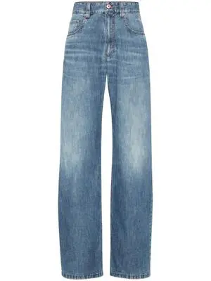 Brunello Cucinelli Denim Pants - Multicolor