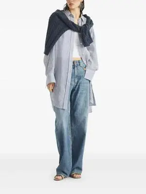 Brunello Cucinelli Cotton Denim Pants - Multicolor