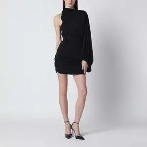 Andamane One-shoulder Mini Dress - Black