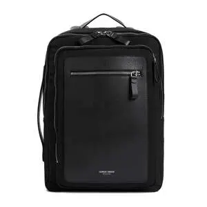 Giorgio Armani Polyester Backpack - Black