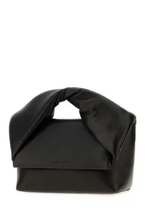 JW Anderson Leather Mini Twister Handbag - Black
