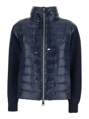 Herno Bimaterial Cotton Nylon Jacket - Multicolor