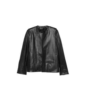 TOTEME Leather Jacket - Black
