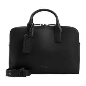 Giorgio Armani Briefcase Bag - Black