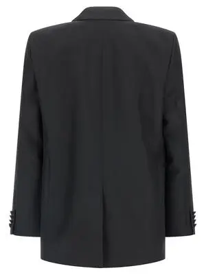Gucci Double-breasted Technical Panama Blazer
