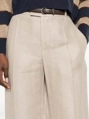 Brunello Cucinelli Linen Pants - Multicolor