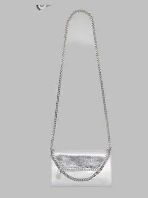 Stella McCartney Borsa Falabella Mini - Silver