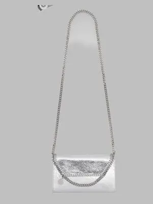 Stella McCartney Stella Mccartney Women Borsa Falabella Mini Silver