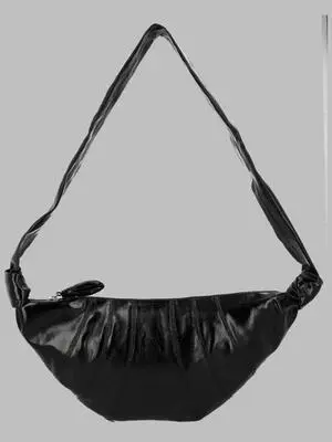 LEMAIRE Croissant Shoulder Bag - Black