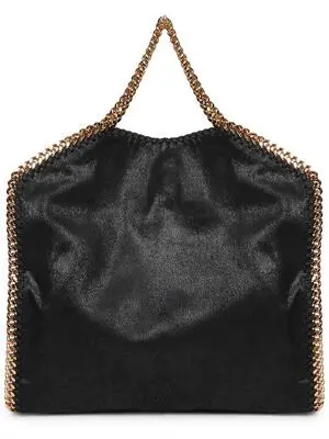 Stella McCartney Falabella Fold Over Tote Bag - Black