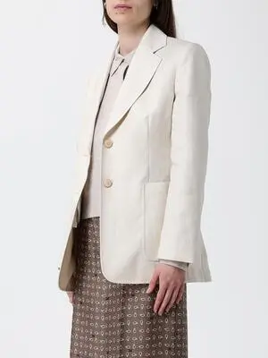 Max Mara Single-breasted Camel Drap Blazer