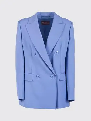 Max Mara Double-breasted Blazer - Blue