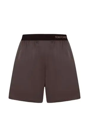 TOM FORD Silk Pajama Shorts - Multicolor