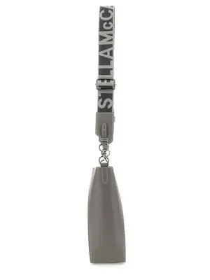 Stella McCartney Borsa A Spalla Con Logo - Gray