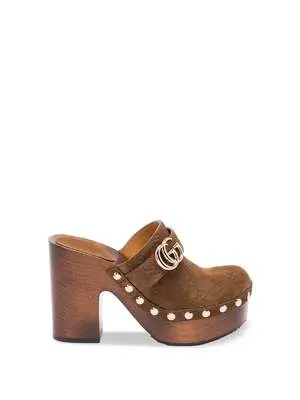 Gucci Marmont` Clogs - Multicolor