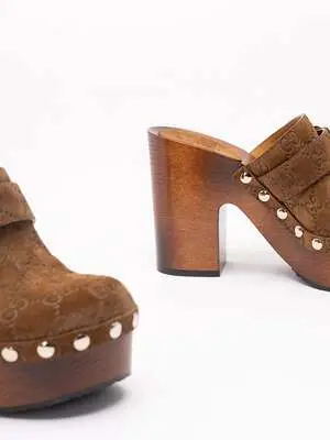 Gucci Marmont` Clogs