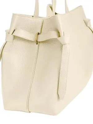 Yuzefi Gyoza Leather Tote - Brown