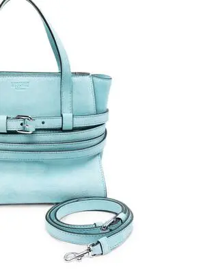 Moschino Tie Me Leather Handbag - Multicolor