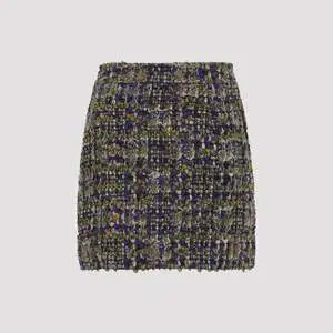 Saint Laurent Tweed Mini Skirt